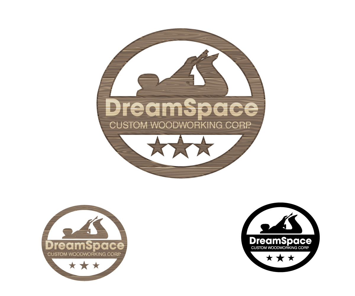 Bold, Serious, Woodworking Logo Design for DreamSpace Interior Corp. by ...