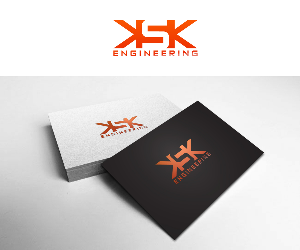 Bold, Serious, Construction Logo Design for KSK Engineering or KSK Eng ...