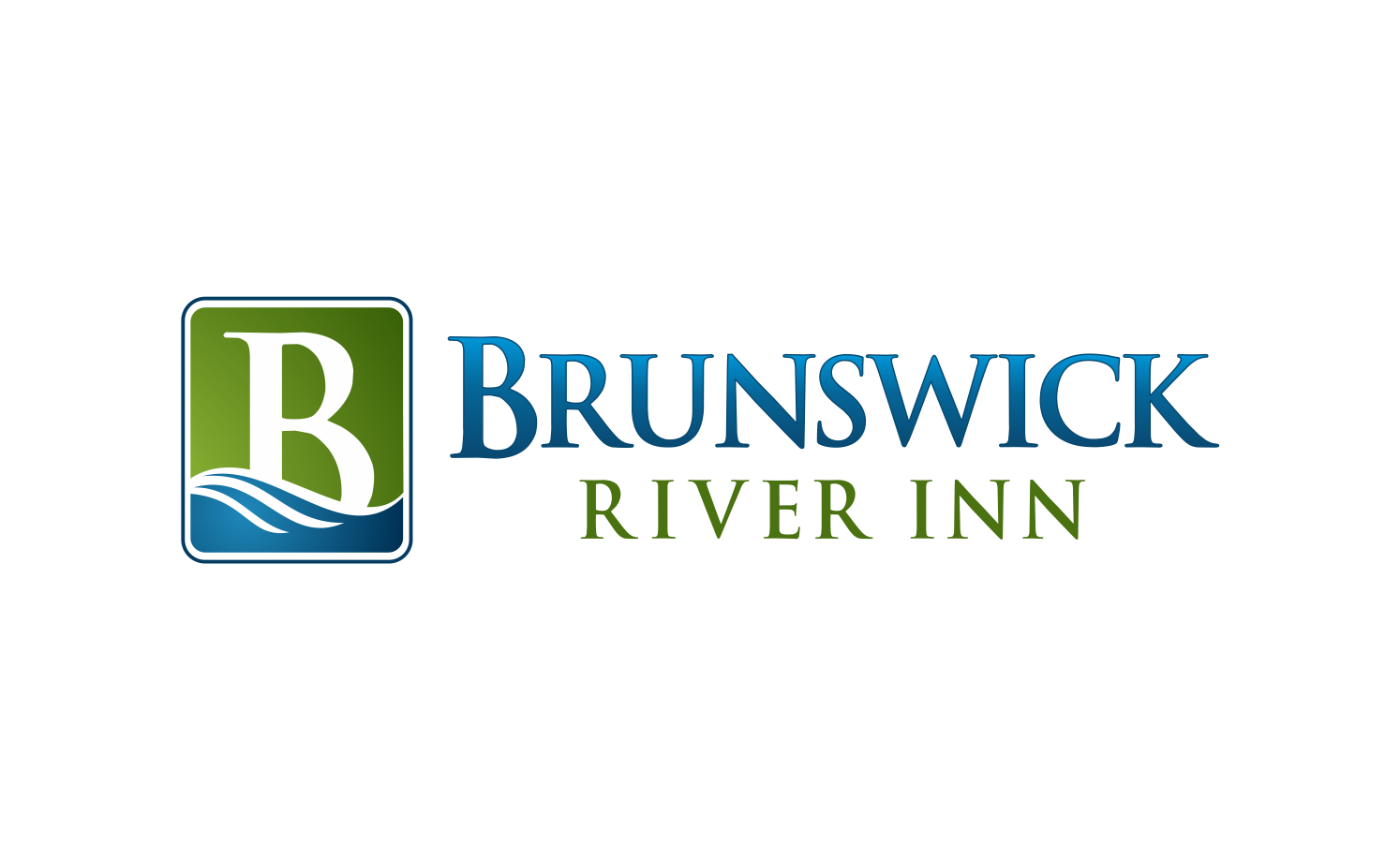 Modern, Bold, Motel Logo Design for Brunswick River Inn by CreativeIyke ...