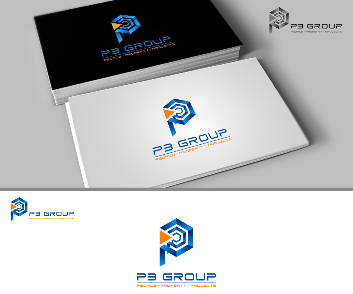 It Company Logo Design for P3 Group (may also include "People, Property ...