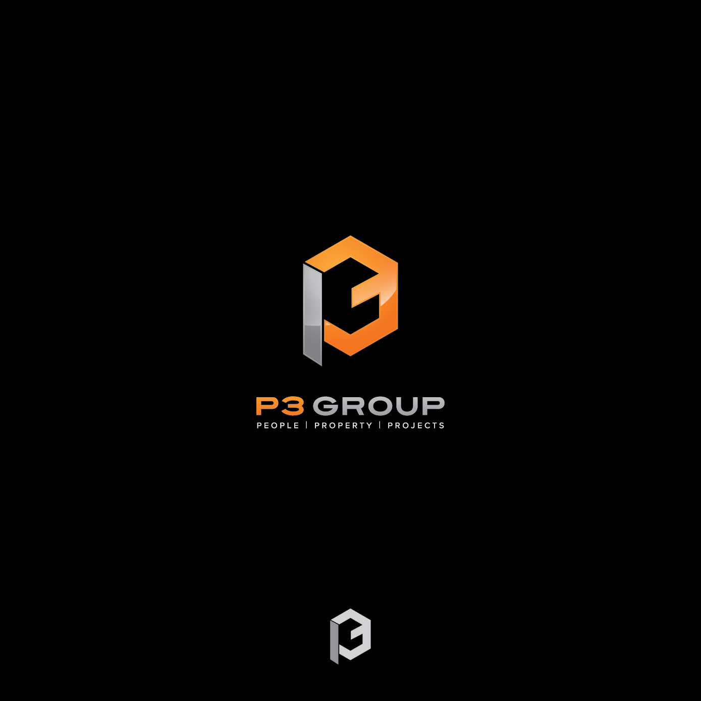 It Company Logo Design for P3 Group (may also include "People, Property ...