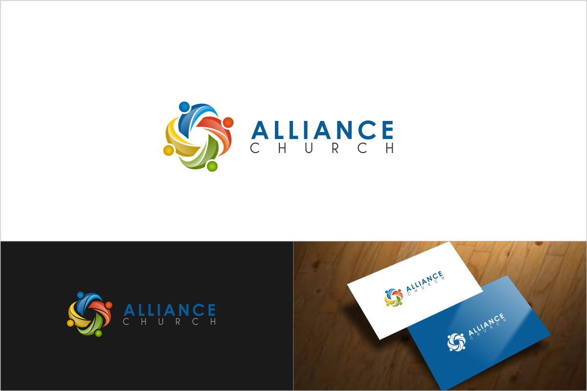Colorful, Bold, Church Logo Design for Alliance Church by squarepixel ...