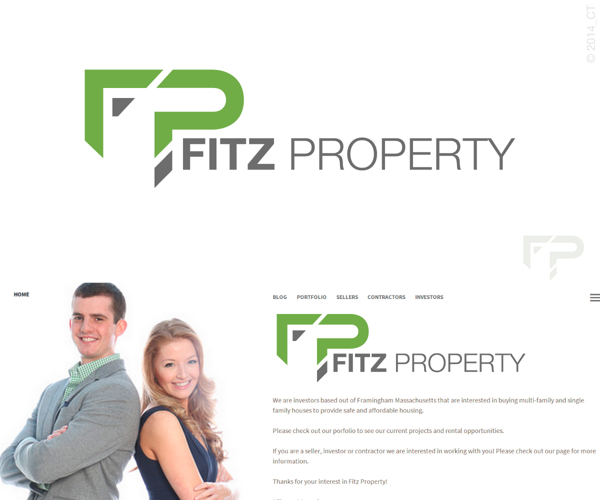 Modern, Masculine, Apartment Logo Design for Fitz Property by conrad ...