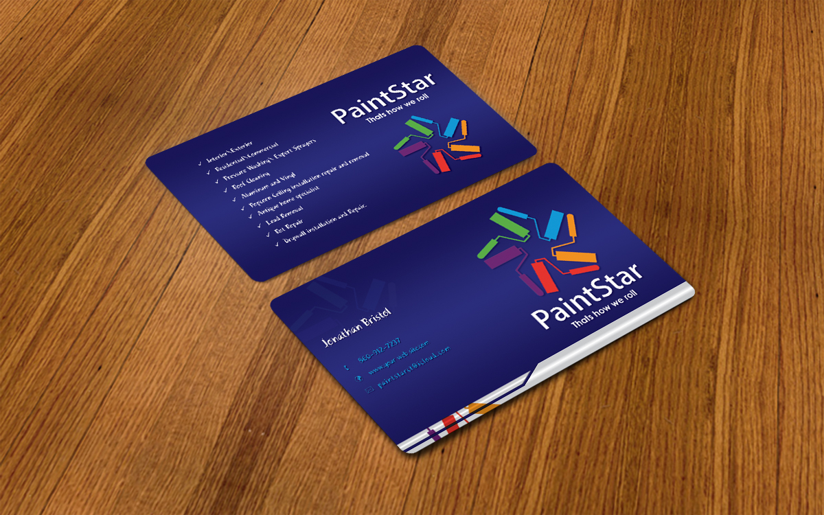 Painting Business Card Design for a Company by nuhanenterpriseIT ...
