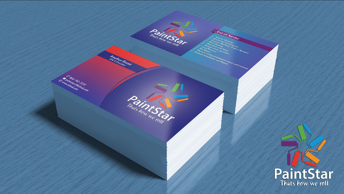 Painting Business Card Design for a Company by nuhanenterpriseIT ...