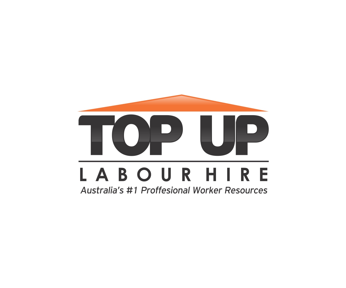 Construction Logo Design for Top up labour hire by maverick | Design ...