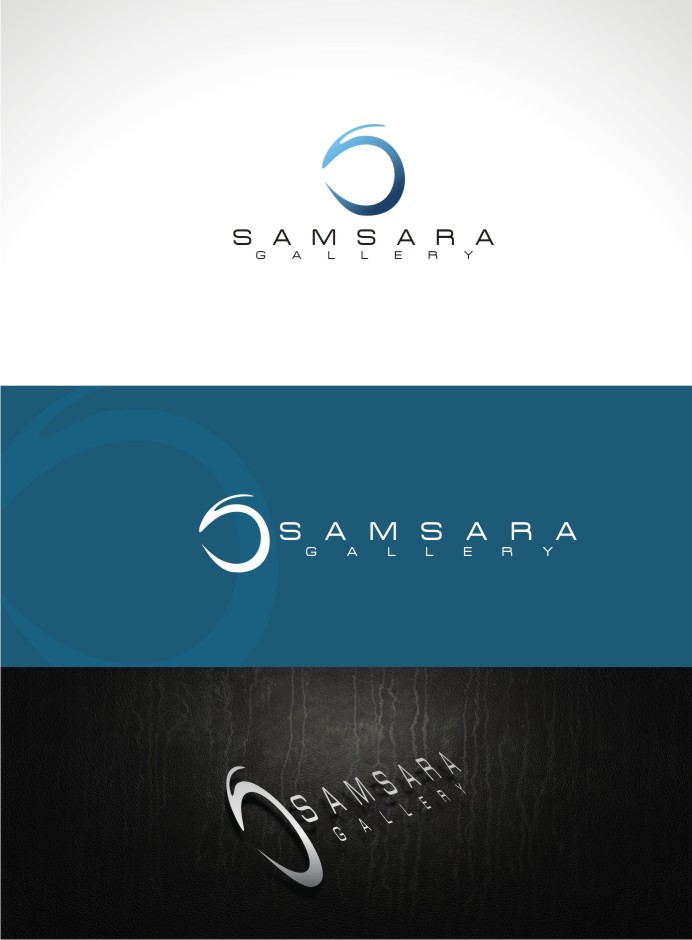 Art Gallery Logo Design for Samsara Gallery by gray mind | Design #877613
