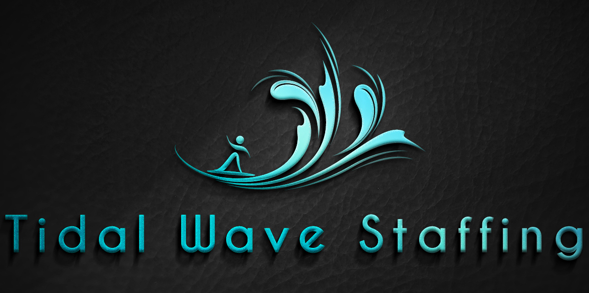 Logo Design for Tidal Wave Staffing by Prathya Neela | Design #3384949