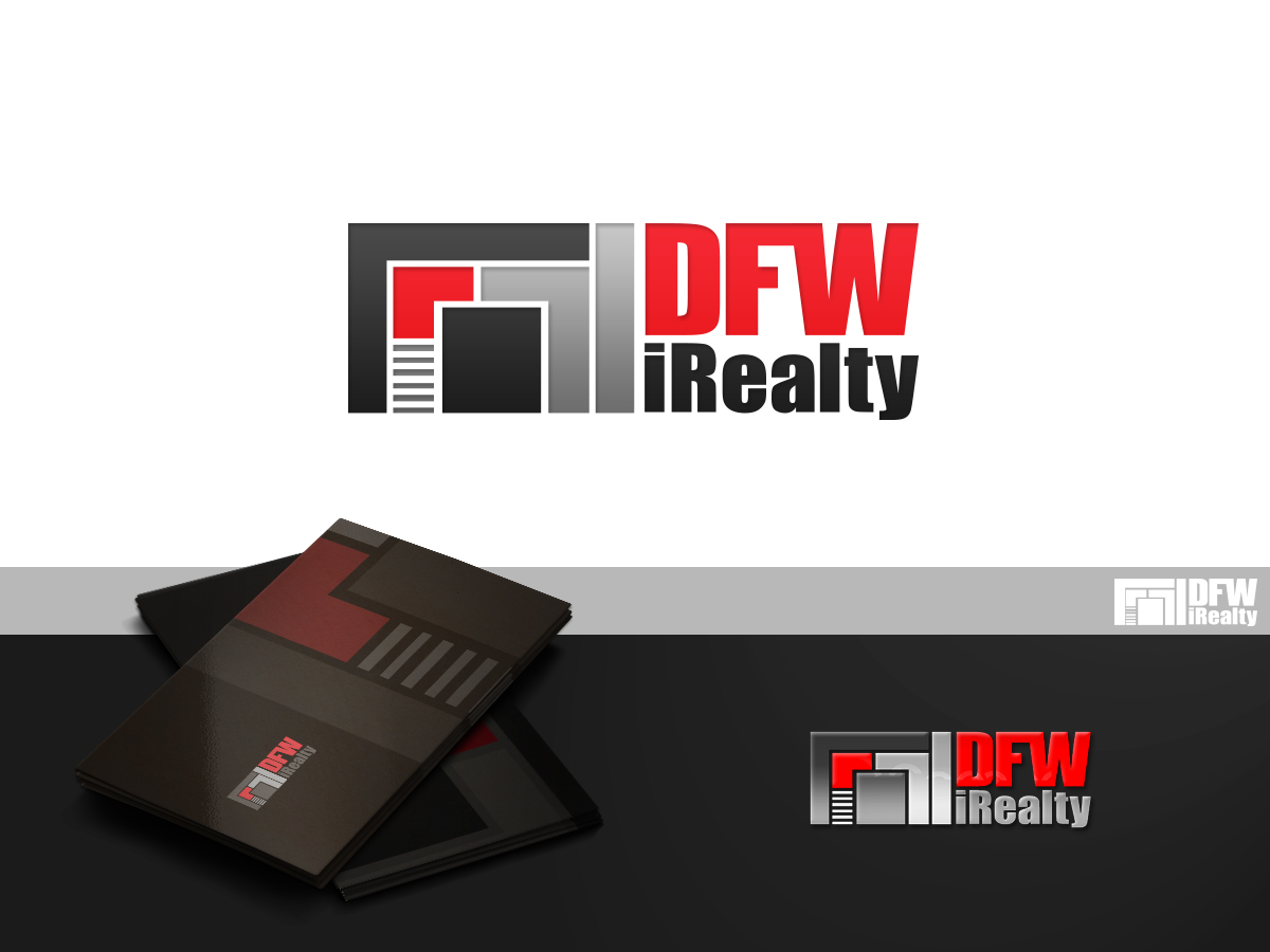 Feminine, Elegant, Real Estate Logo Design for DFW iRealty by ...
