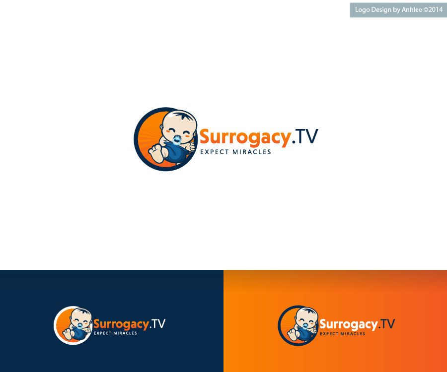 Logo Design for Surrogacy.TV - Expect Miracles by Anhlee | Design #3461137