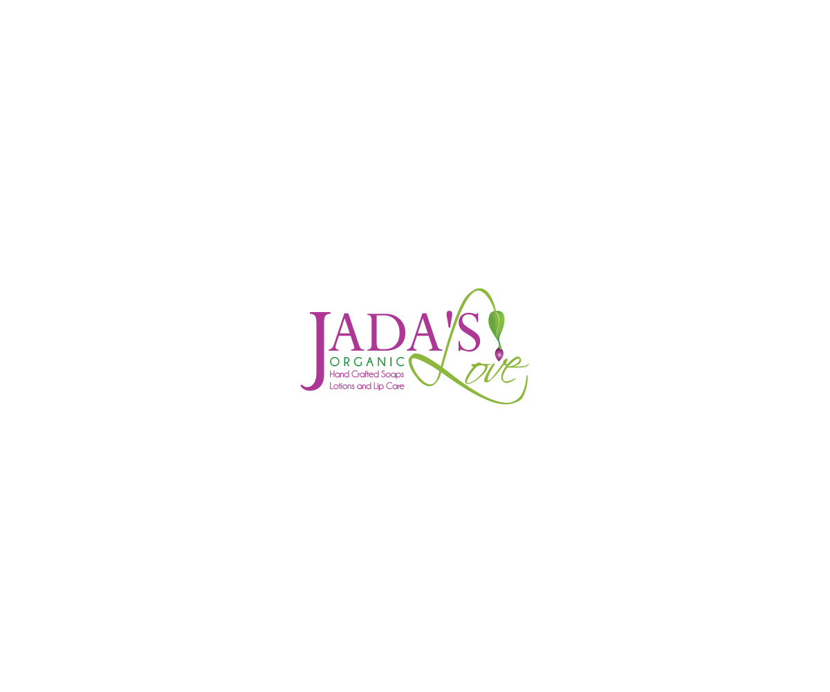 Retail Logo Design for Jada's Love Organic Hand Crafted Soaps, Lotions ...