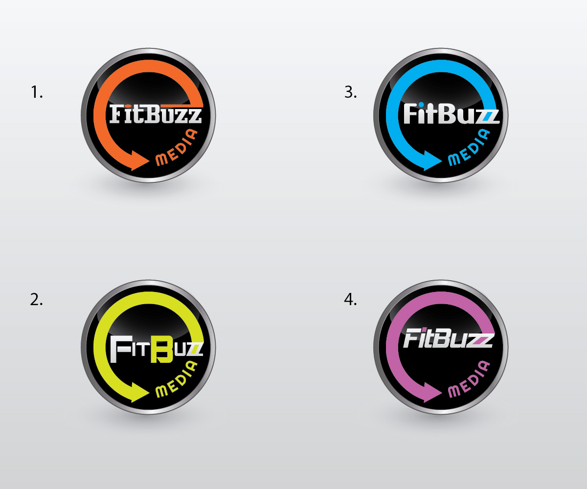 Modern, Bold, Marketing Logo Design for FitBuzz Media by Alexandra ...