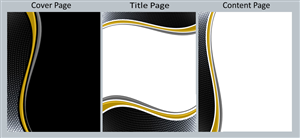 Training manual Cover, Title page template, page template | 4 Graphic ...