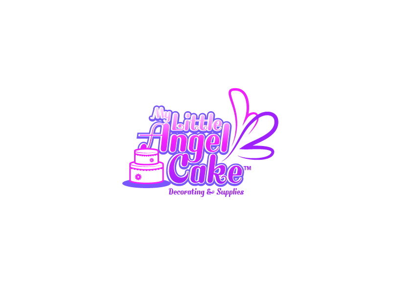 Elegant, Feminine, Advertising Logo Design for My Little Angel Cake ...