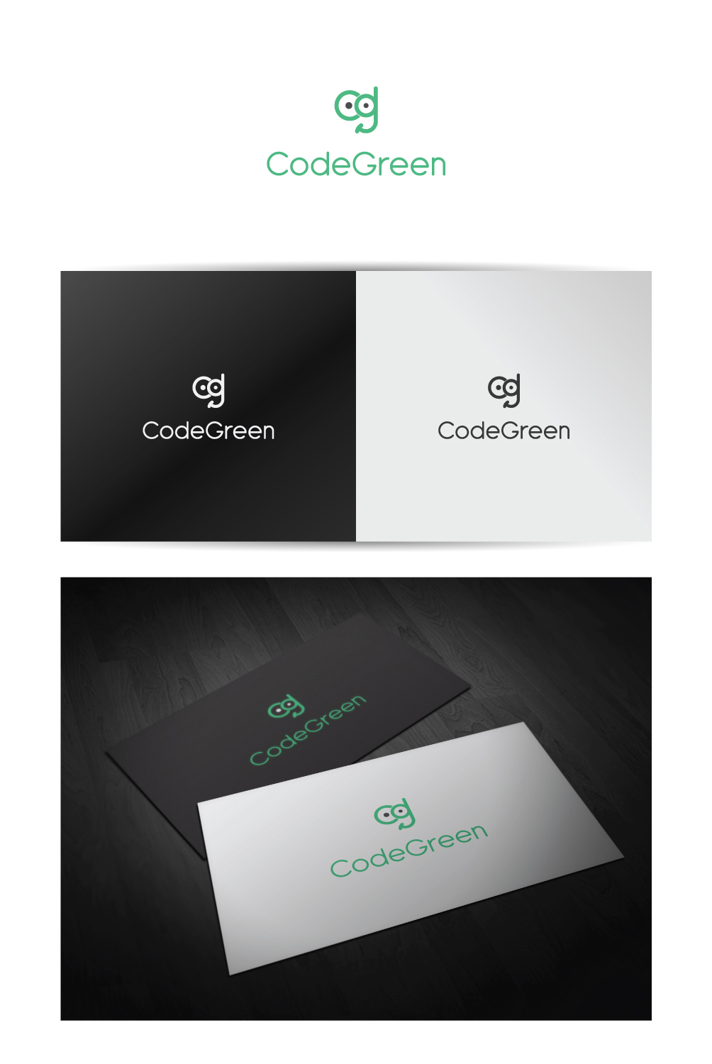 It Company Logo Design for CodeGreen Ltd. by desert_fox99 | Design #3448807