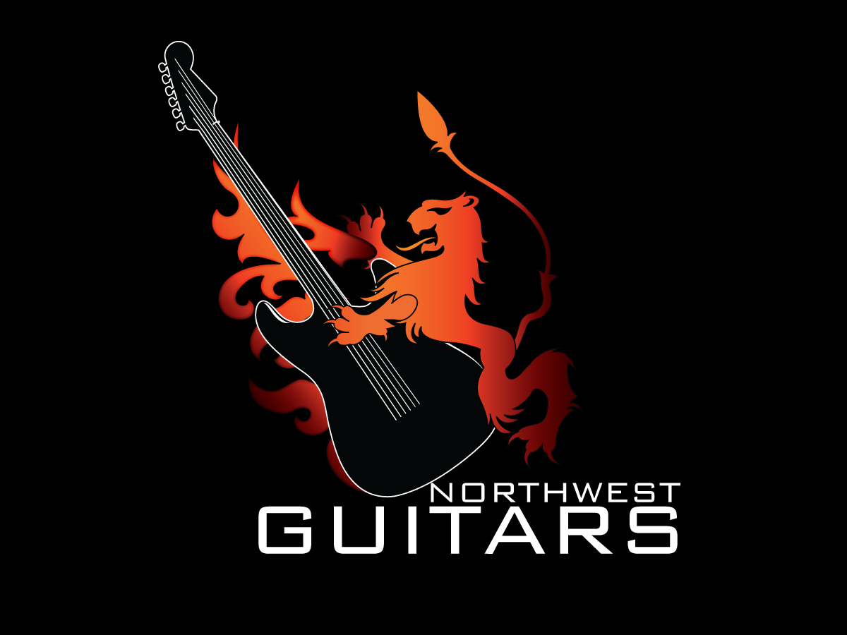 Elegant, Playful, Small Business Logo Design for Northwest Guitars ...