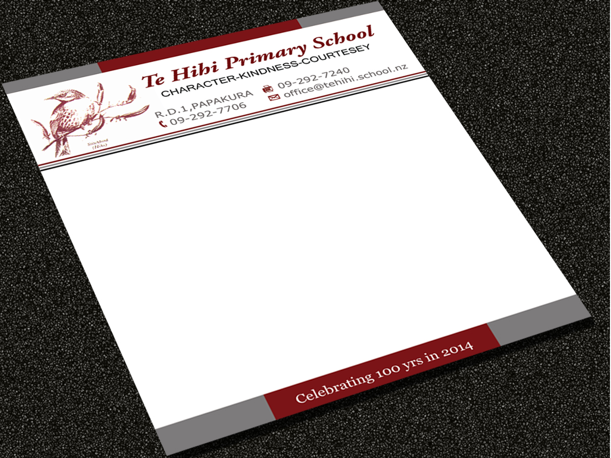School letterhead store