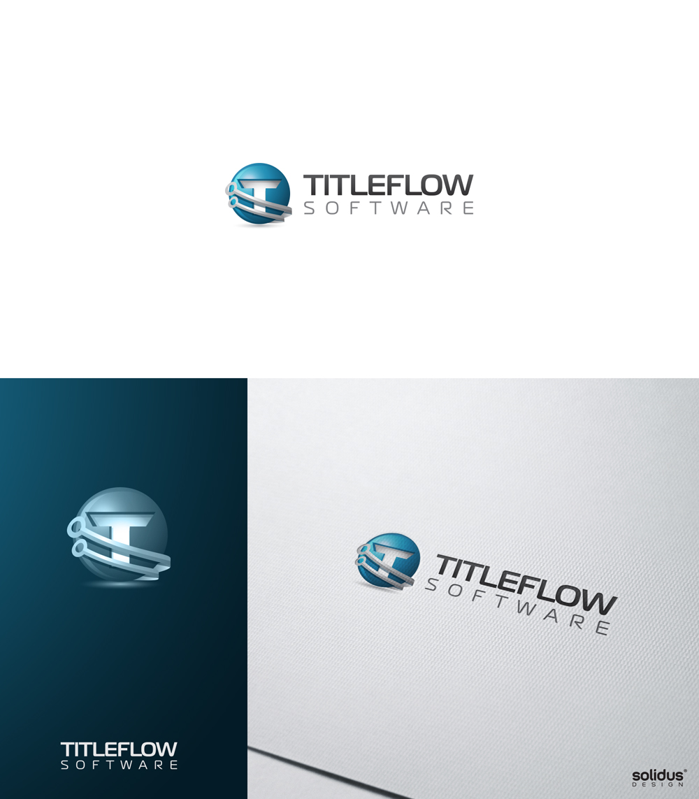 Masculine, Modern, Government Logo Design for TitleFlow by Solidus ...
