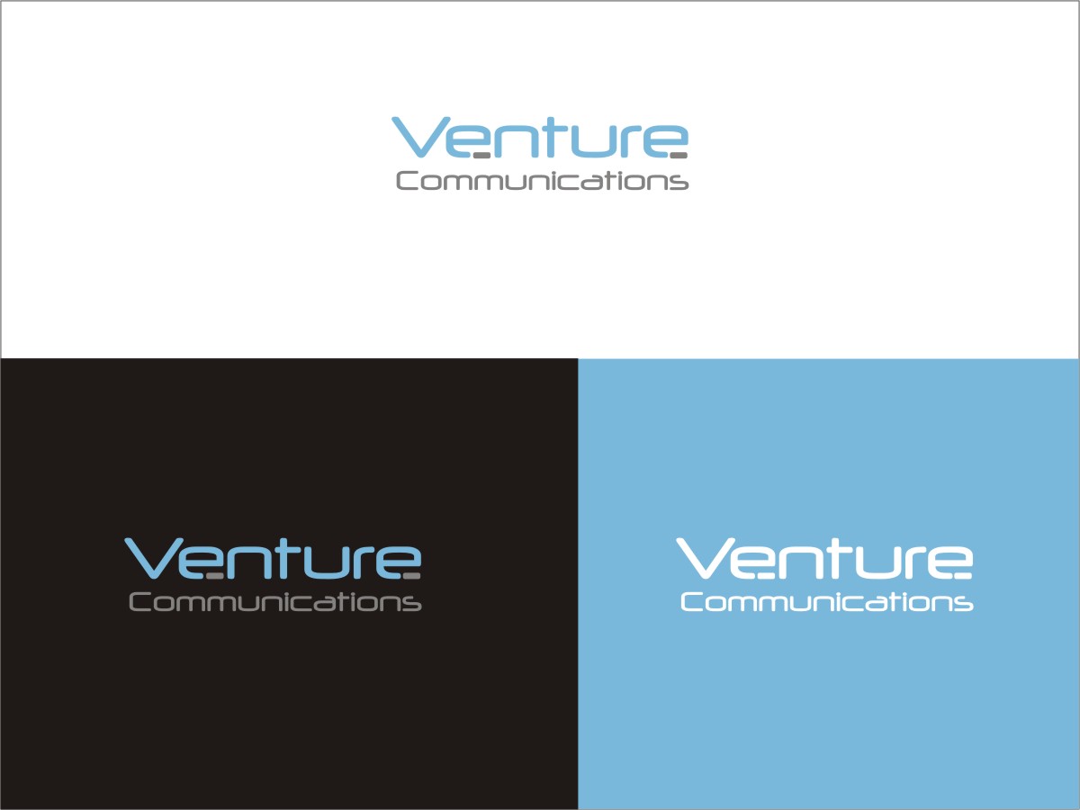Elegant, Modern, Communication Logo Design for Venture Communications ...