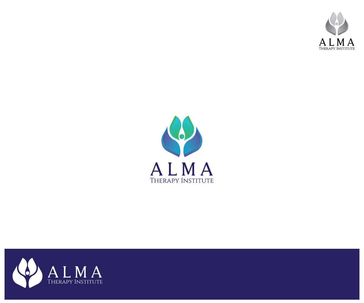 Modern, Colorful Logo Design for Alma Therapy Institute by Alexandra ...