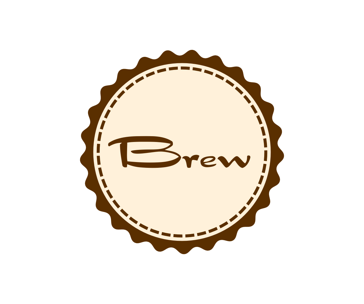 Elegant, Playful, Cafe Logo Design for Brew by Sleeping Sun | Design ...