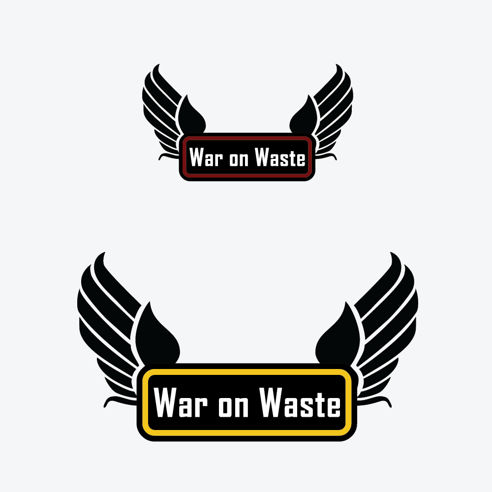 Bold, Professional, Business Logo Design for War on Waste by Gaurav ...
