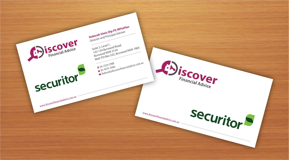 Modern, Professional, Financial Business Card Design for a Company by ...