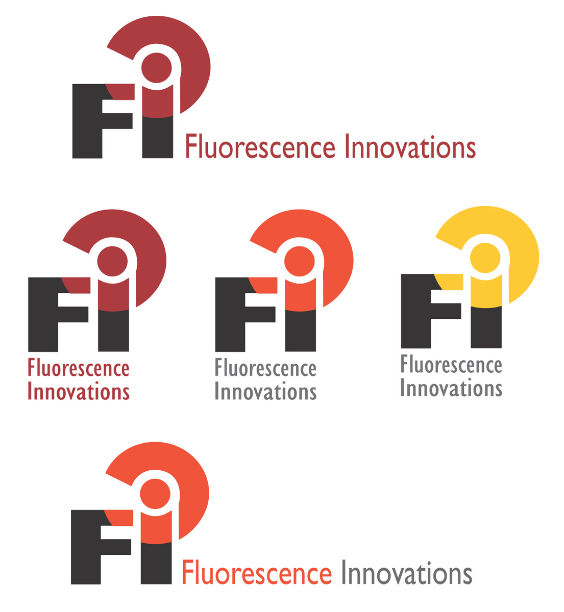 Bold, Serious Logo Design for Fluorescence Innovations by Halfull Media ...