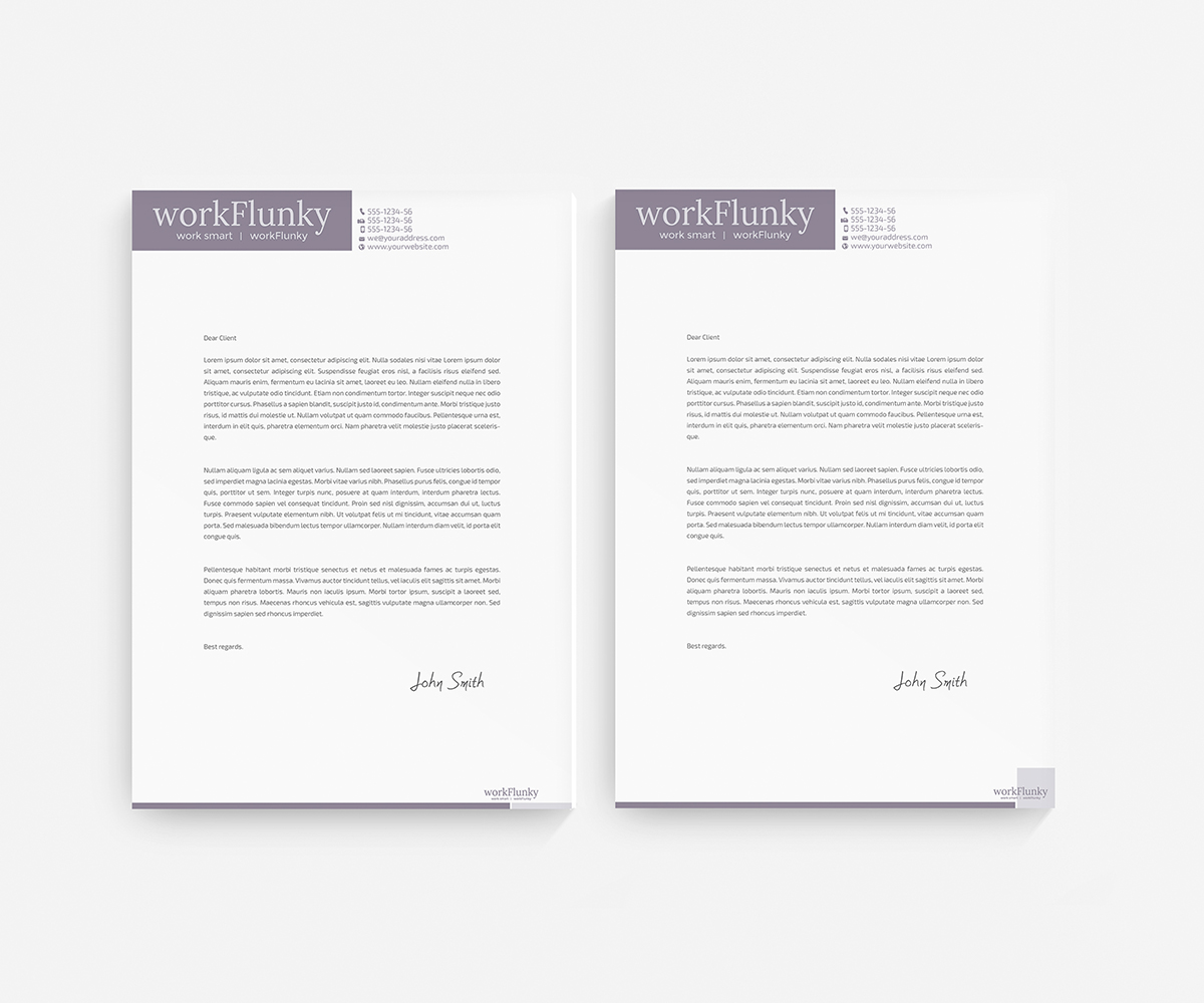 Graphic Design Stationery Design for workFlunky by Owtee-TheDreamer. | Design #3576512