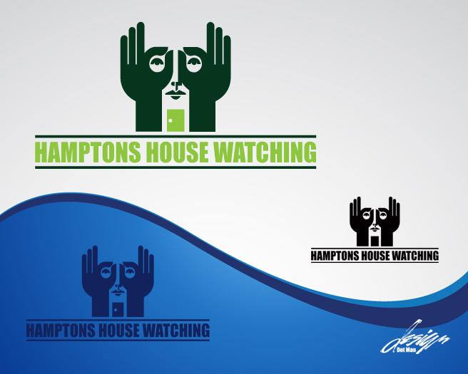 Elegant, Playful, Real Estate Logo Design for Hamptons House Watching ...