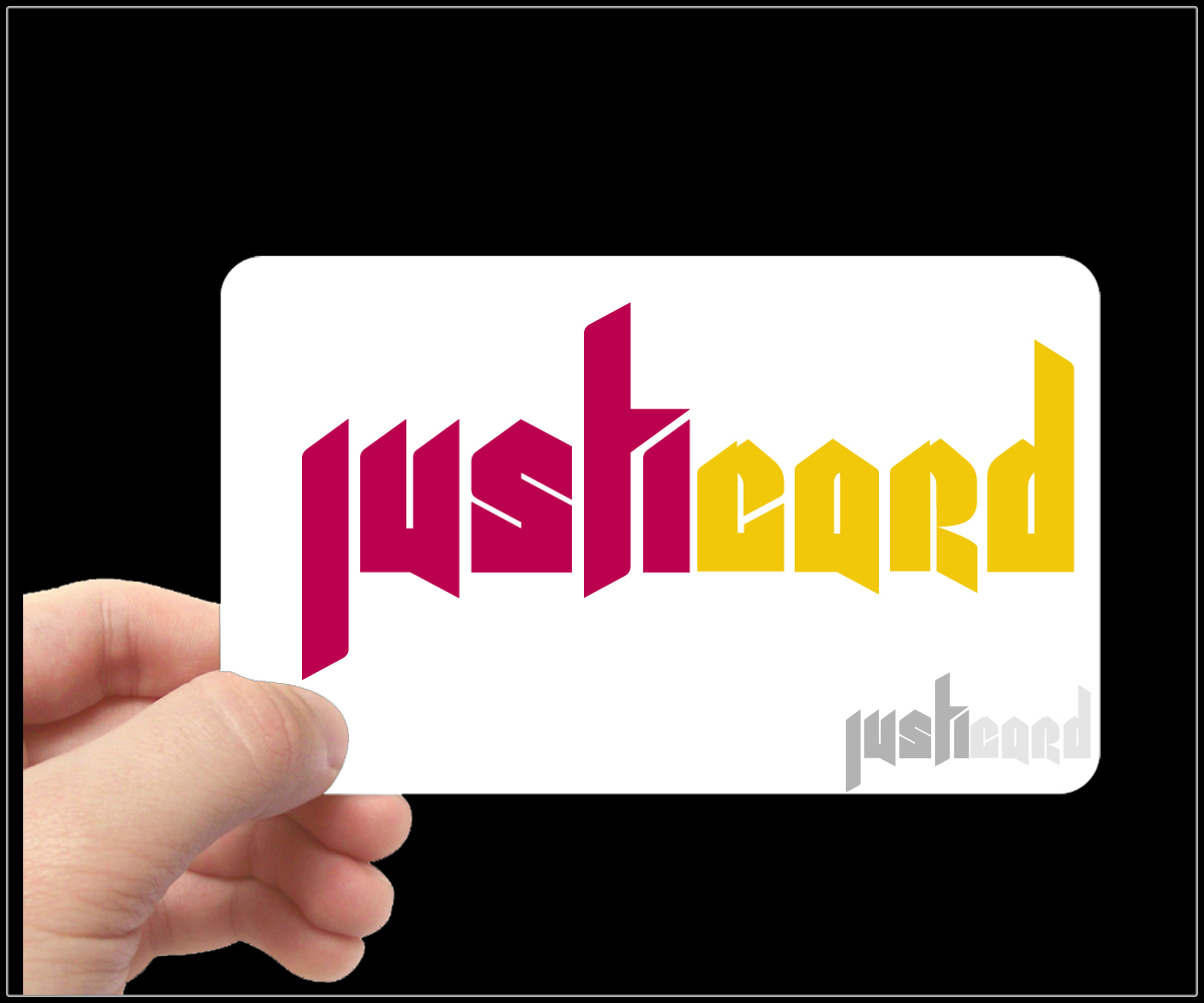 Bold, Serious Logo Design for Just1 Card by Hafiz Mohammad Yaseen Amin ...