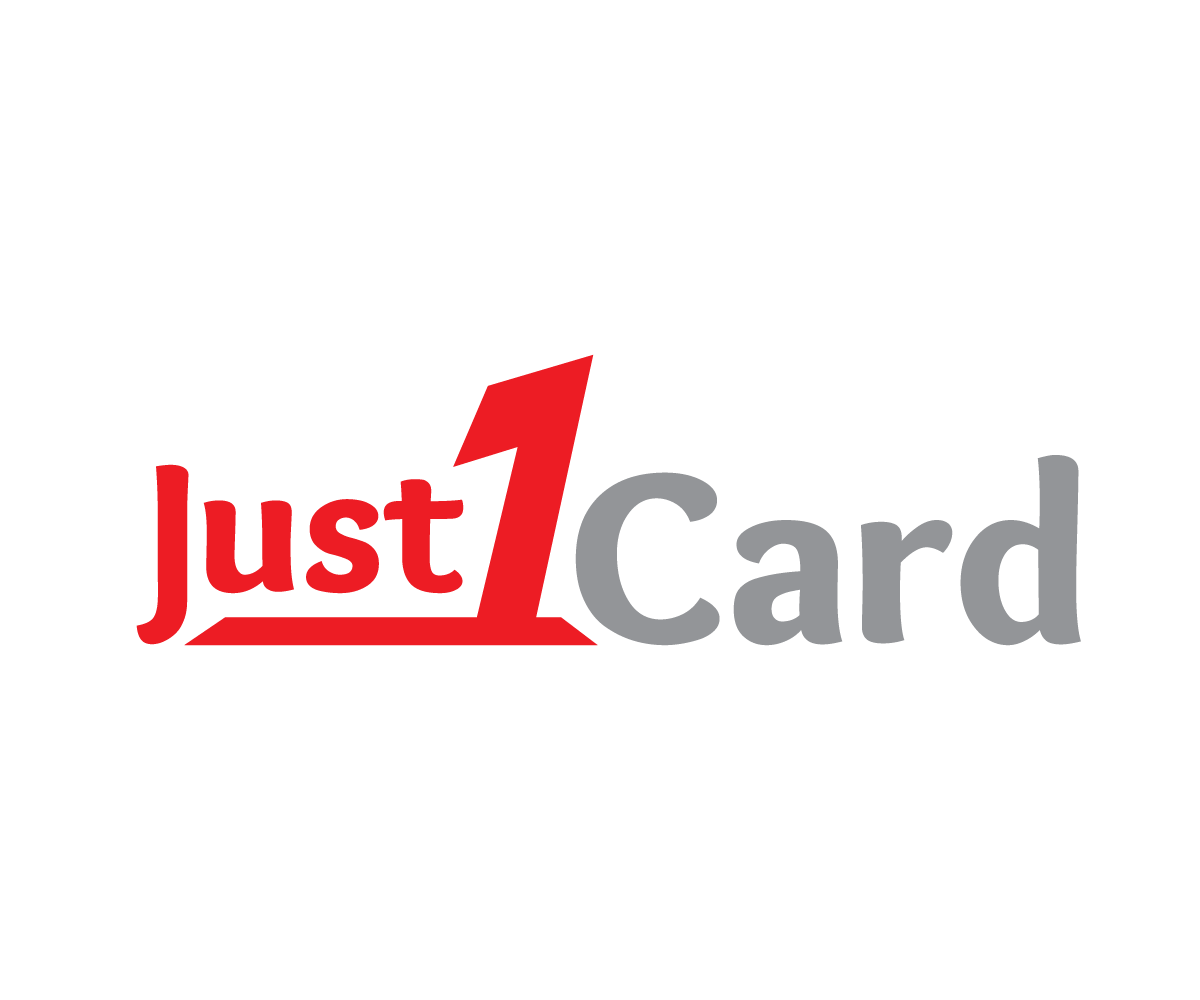 Bold, Serious Logo Design for Just1 Card by Dzains | Design #3633758