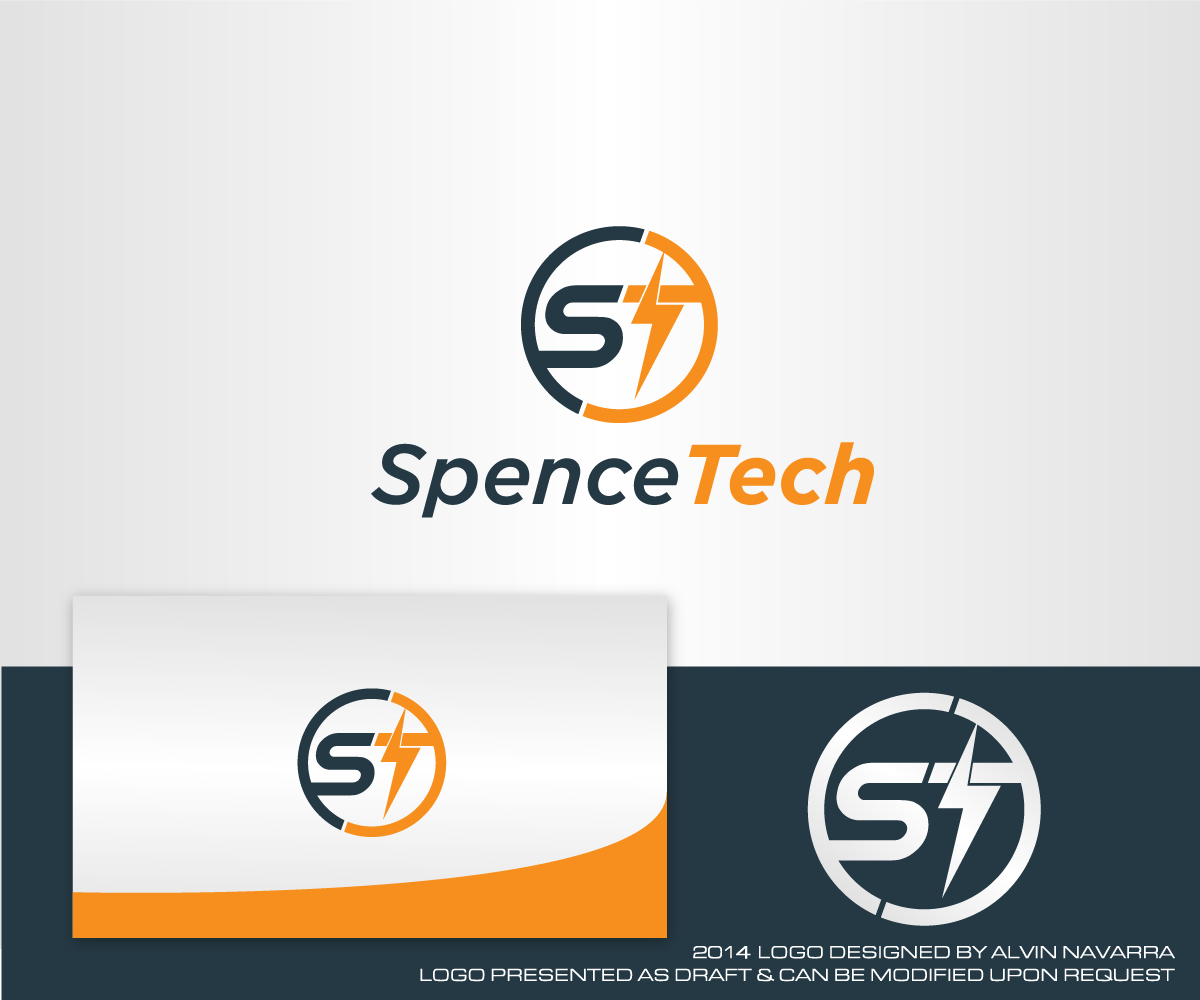 Serious, Masculine, Electrical Logo Design for SpenceTech by ...