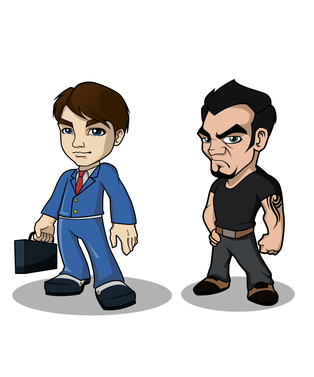 Attorney Character Design for a Company by Monjy | Design #3793647