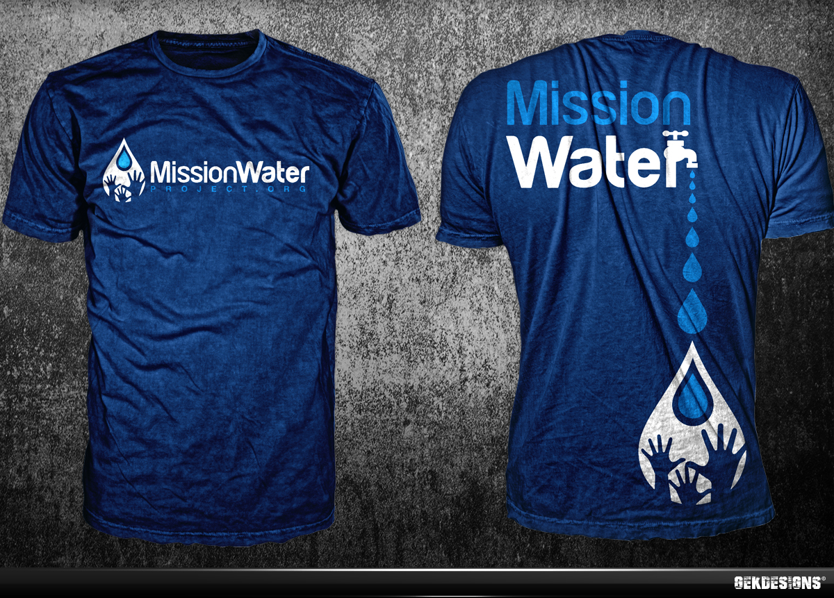 Non Profit T-shirt Design for Flood the Nations by gekgrfx | Design ...