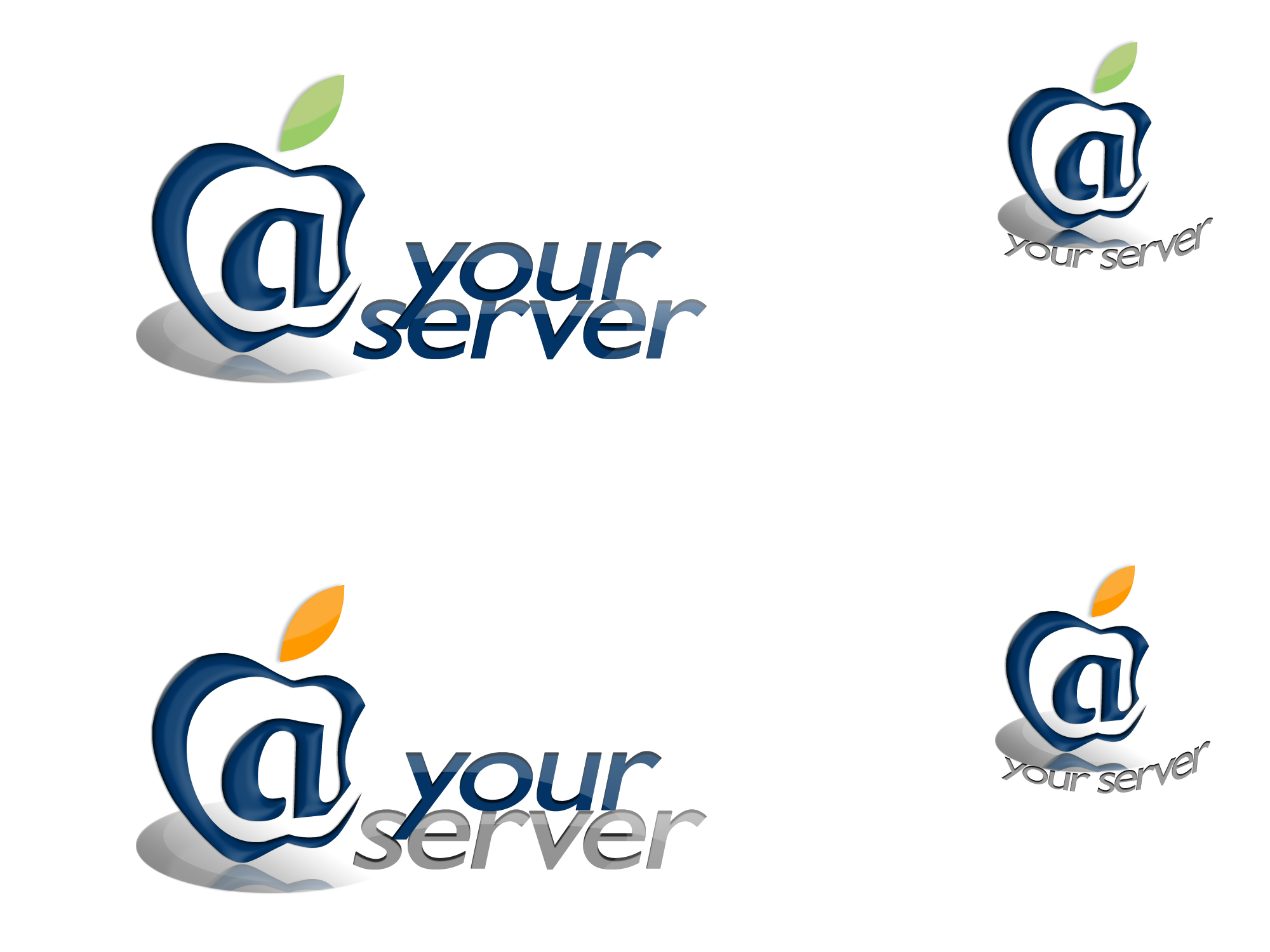Logo Design for At Your Server by Iris Xiros | Design #3005