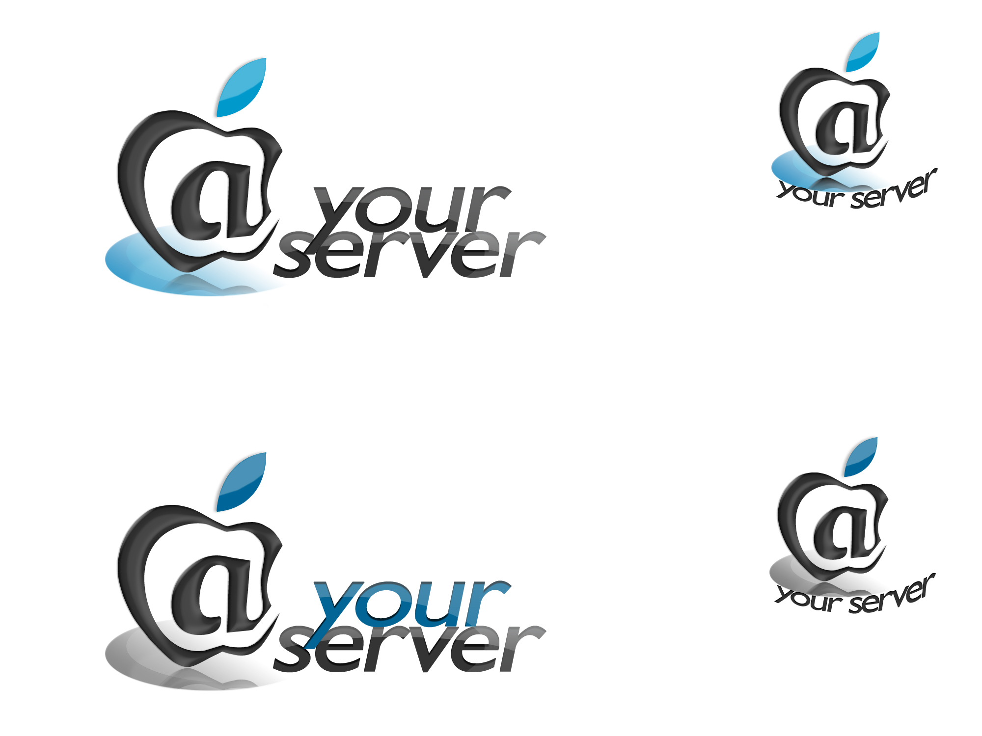 Logo Design for At Your Server by Iris Xiros | Design #3008