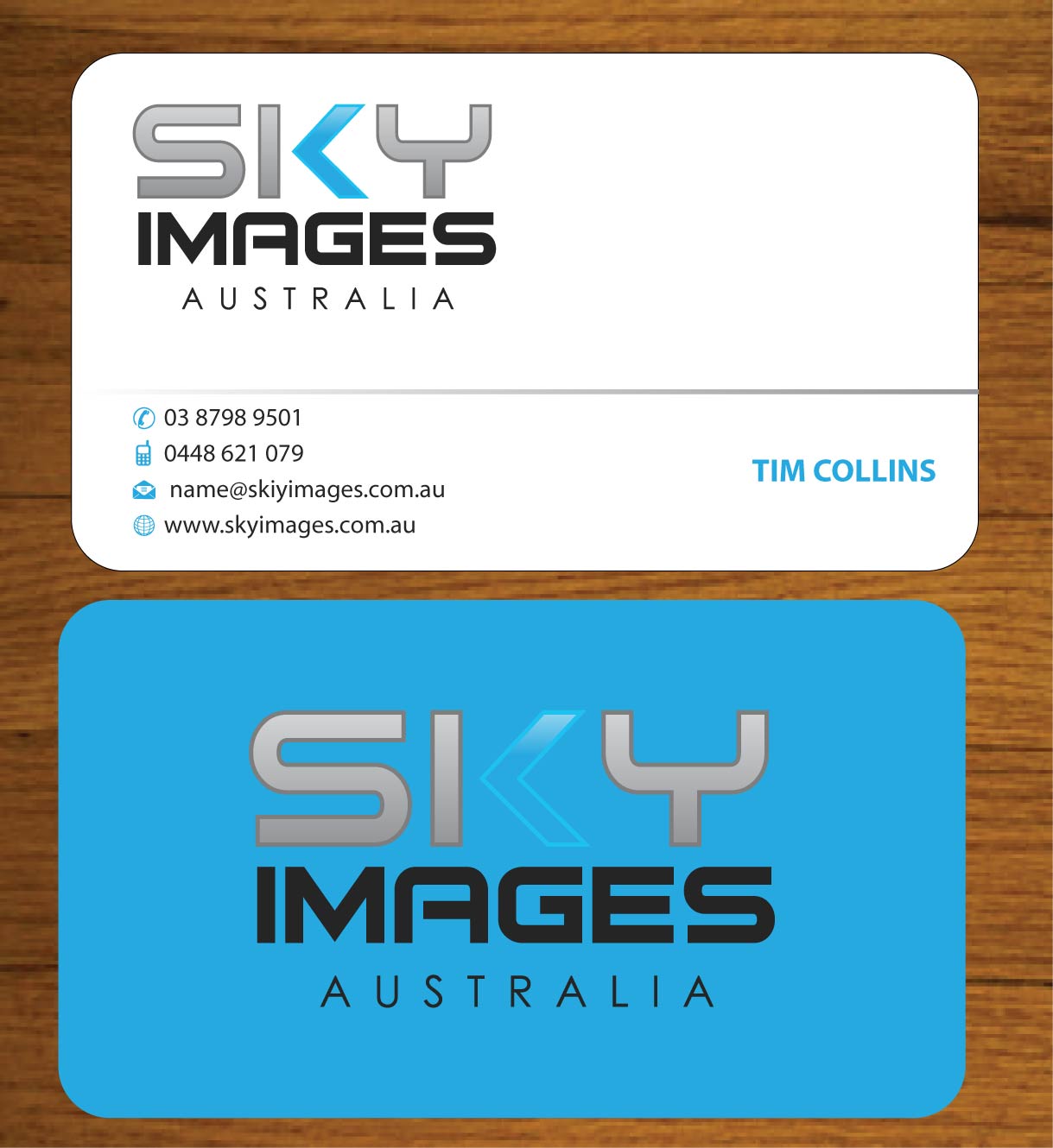 Professional, Modern, Business Business Card Design for Sky Images ...