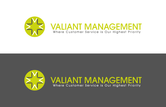 Logo Design for Valiant Management though name does not have to be in ...
