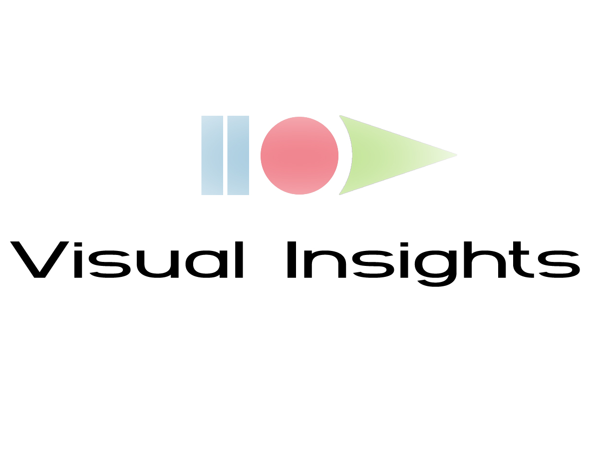 Modern, Colorful, It Company Logo Design for Visual Insights by Tony ...