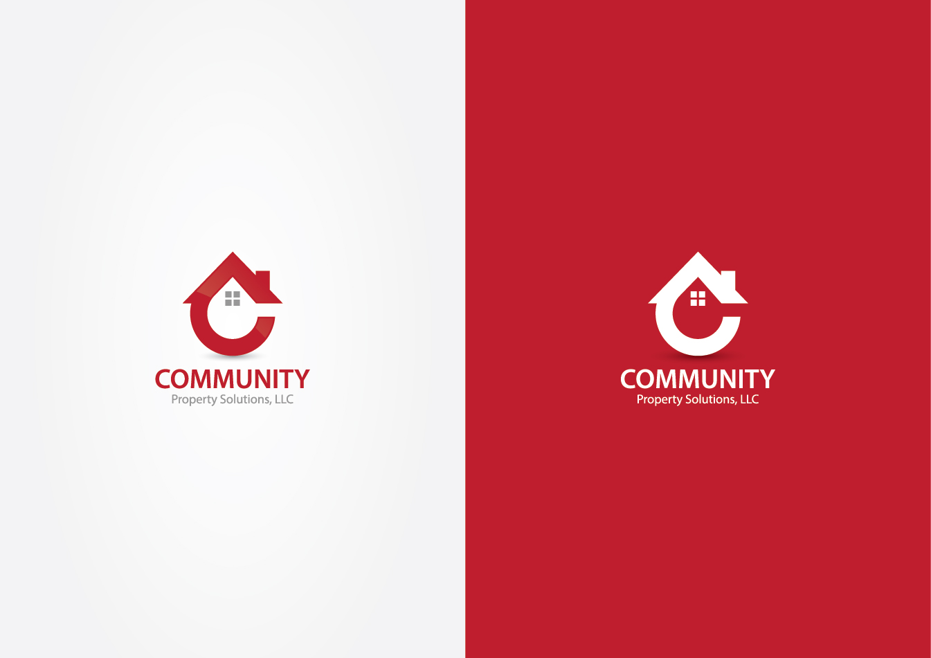 Serious, Modern, Real Estate Logo Design for Community Property ...