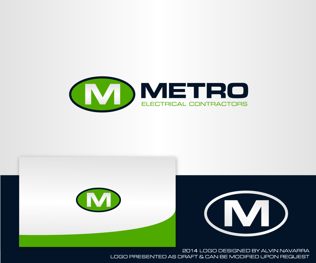 Electrical Logo Design for METRO ELECTRICAL CONTRACTORS by alvinnavarra ...