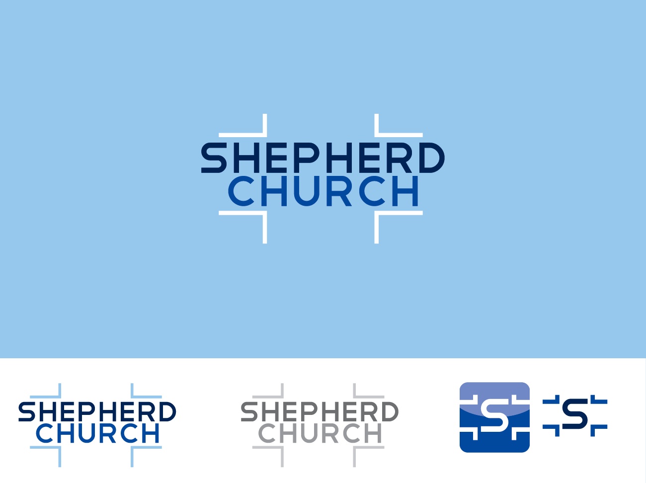 Modern, Masculine, Church Logo Design for Shepherd Church by Empathy ...