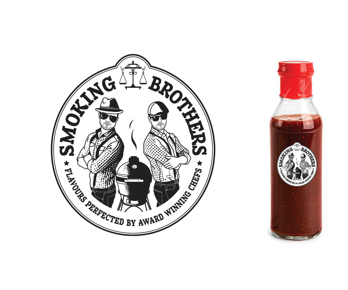Upmarket, Modern, Catering Logo Design for Smoking Brothers by rum ...