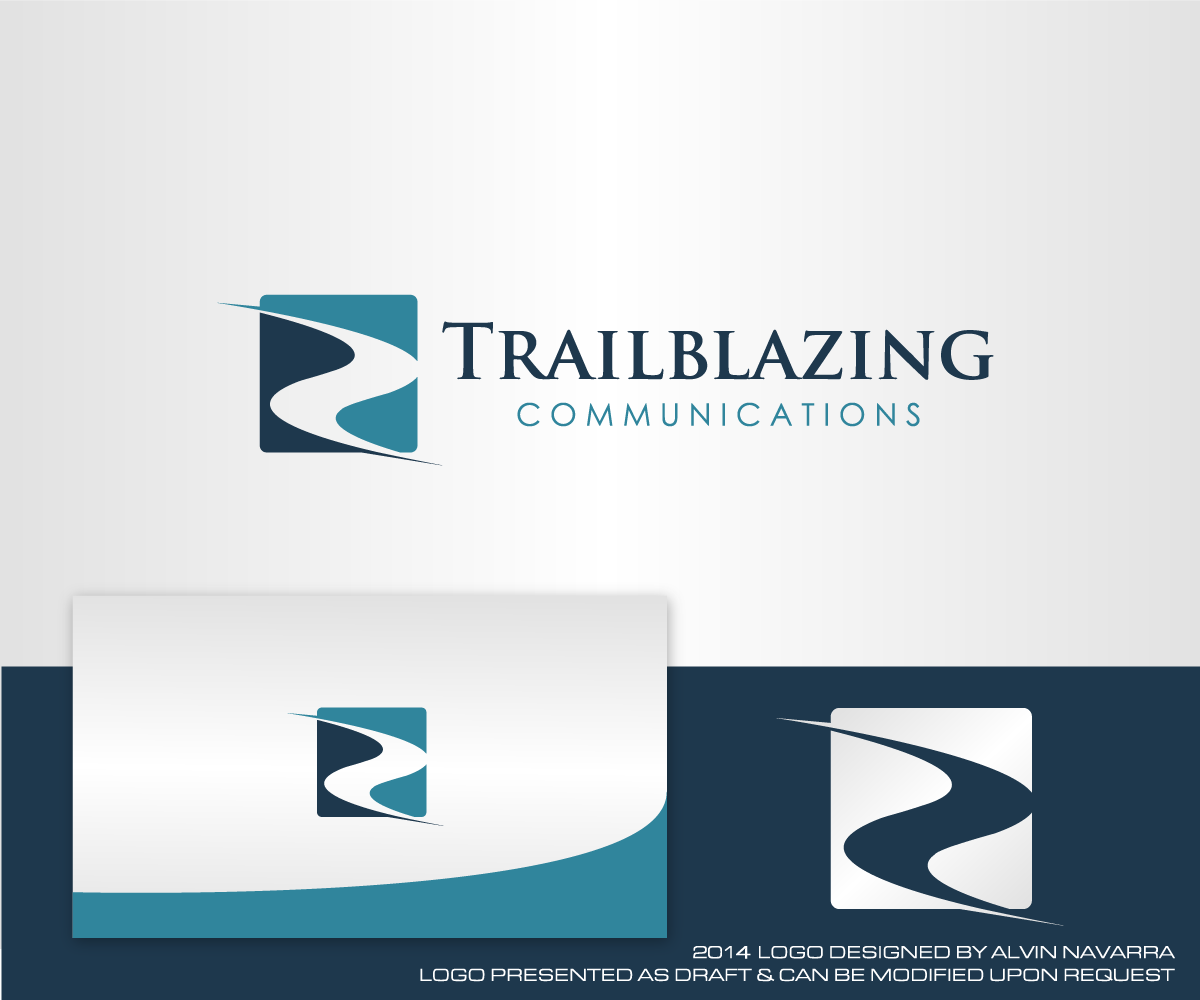 Communications Logo Design for The product name and tag line can be ...