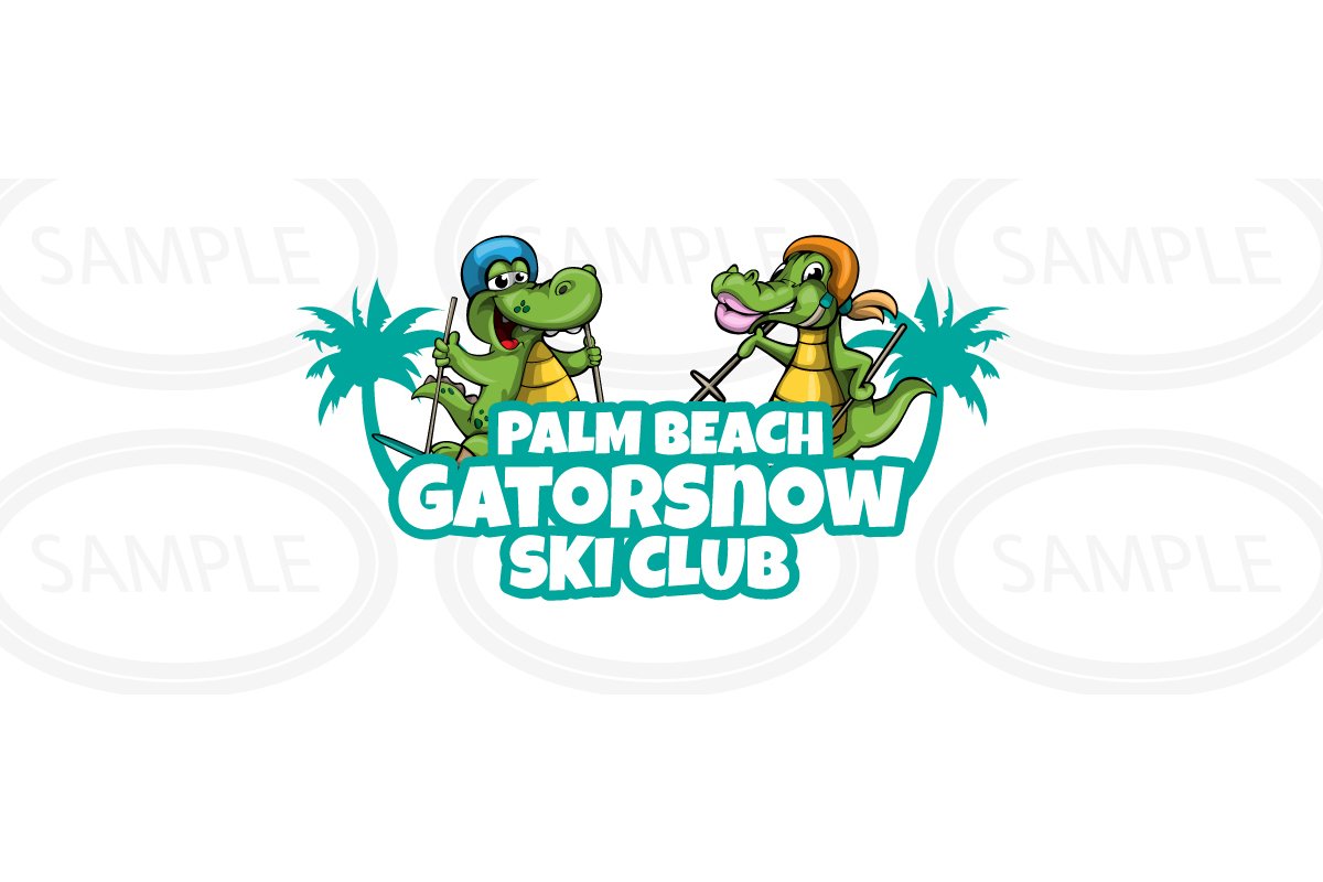 Club Logo Design for Palm Beach Gator Snow Ski Club by Dynamic | Design ...
