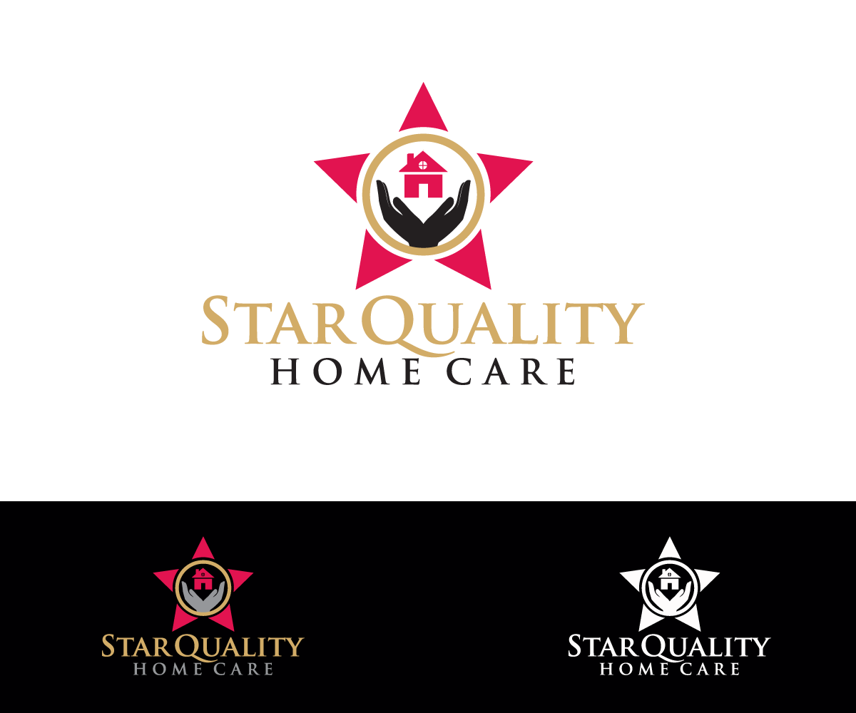 It Company Logo Design for Star Quality Home Care by Dafi | Design #3732490