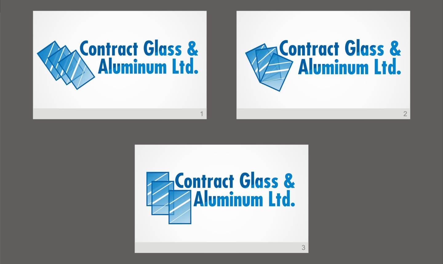 Modern, Professional, Metal Fabrication Logo Design for Contract Glass ...