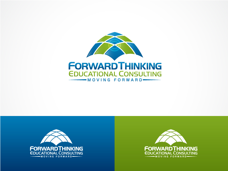 Digital Logo Design for Forward Thinking Educational Consulting - "Moving Forward" by Grapflix ...