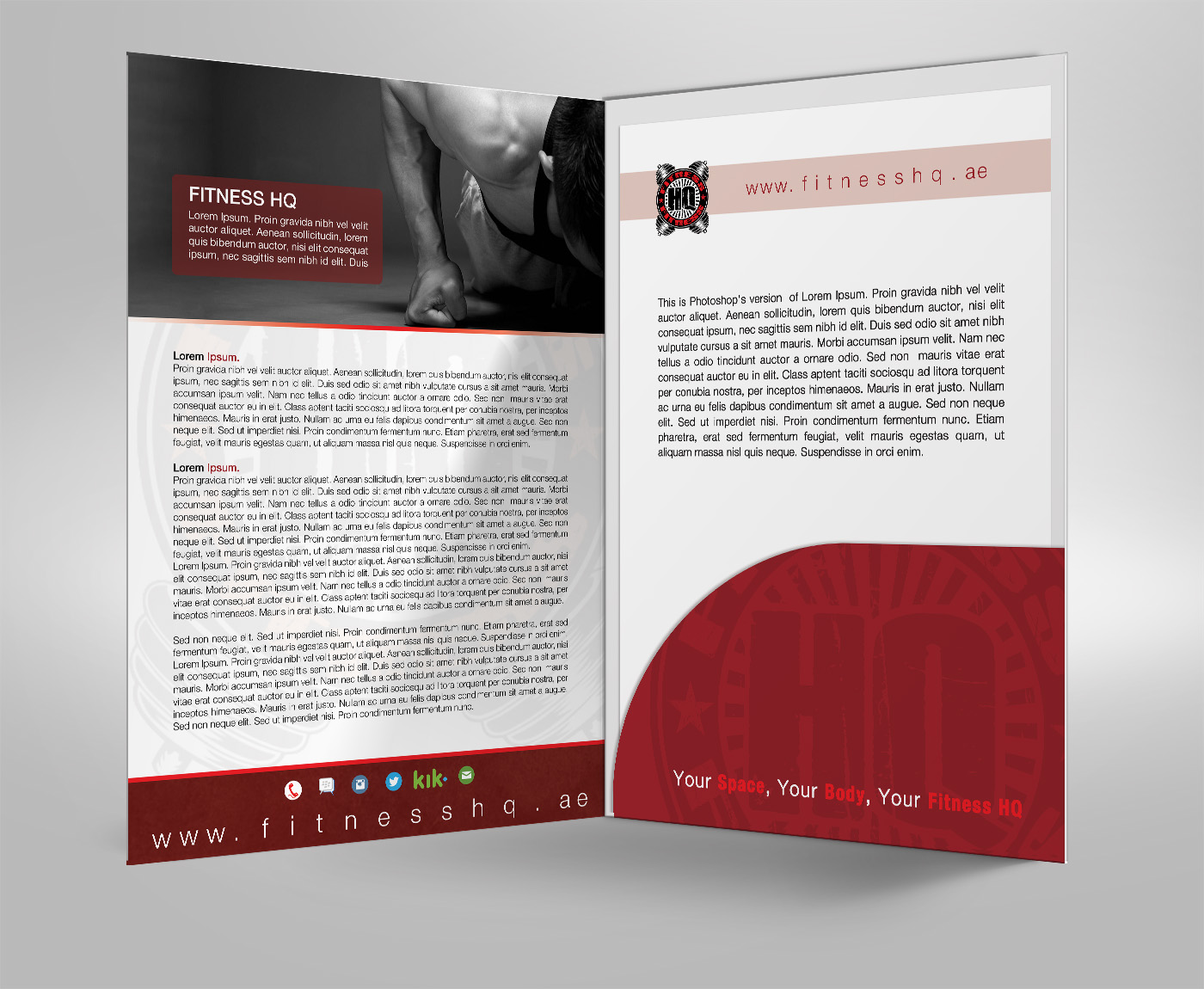 Club Brochure Design for a Company by Mulugeta | Design #3729787